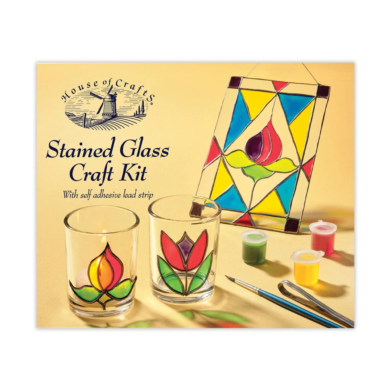 Creative Glass Painting Kit — House of Crafts