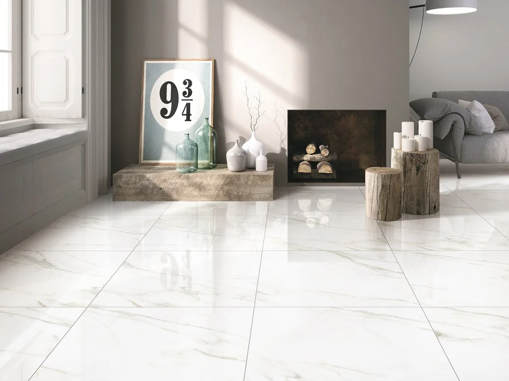 Calacatta Gold Polished 24x48 — Heidi Tile