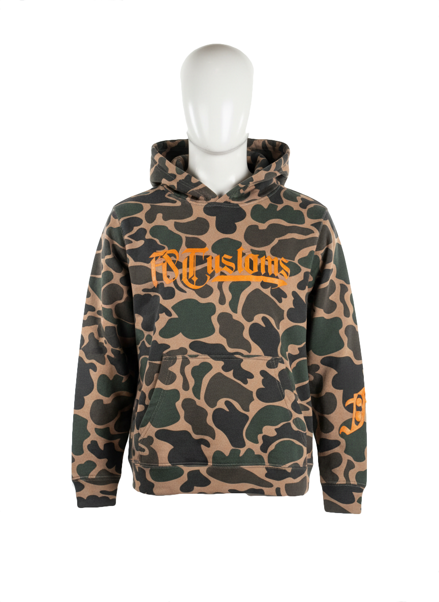 F8 Duck Camo Youth Hoodie — F8 CUSTOMS