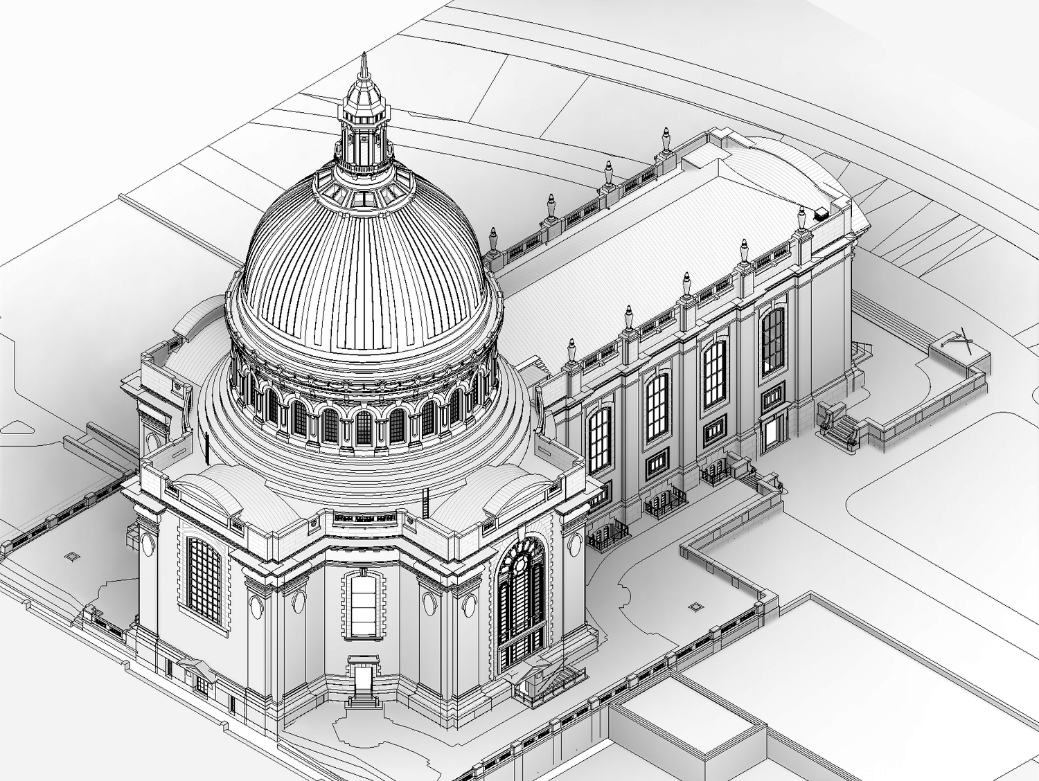 US NAVAL ACADEMY CHAPEL DOME REHABILITATION — DC's Sustainable ...
