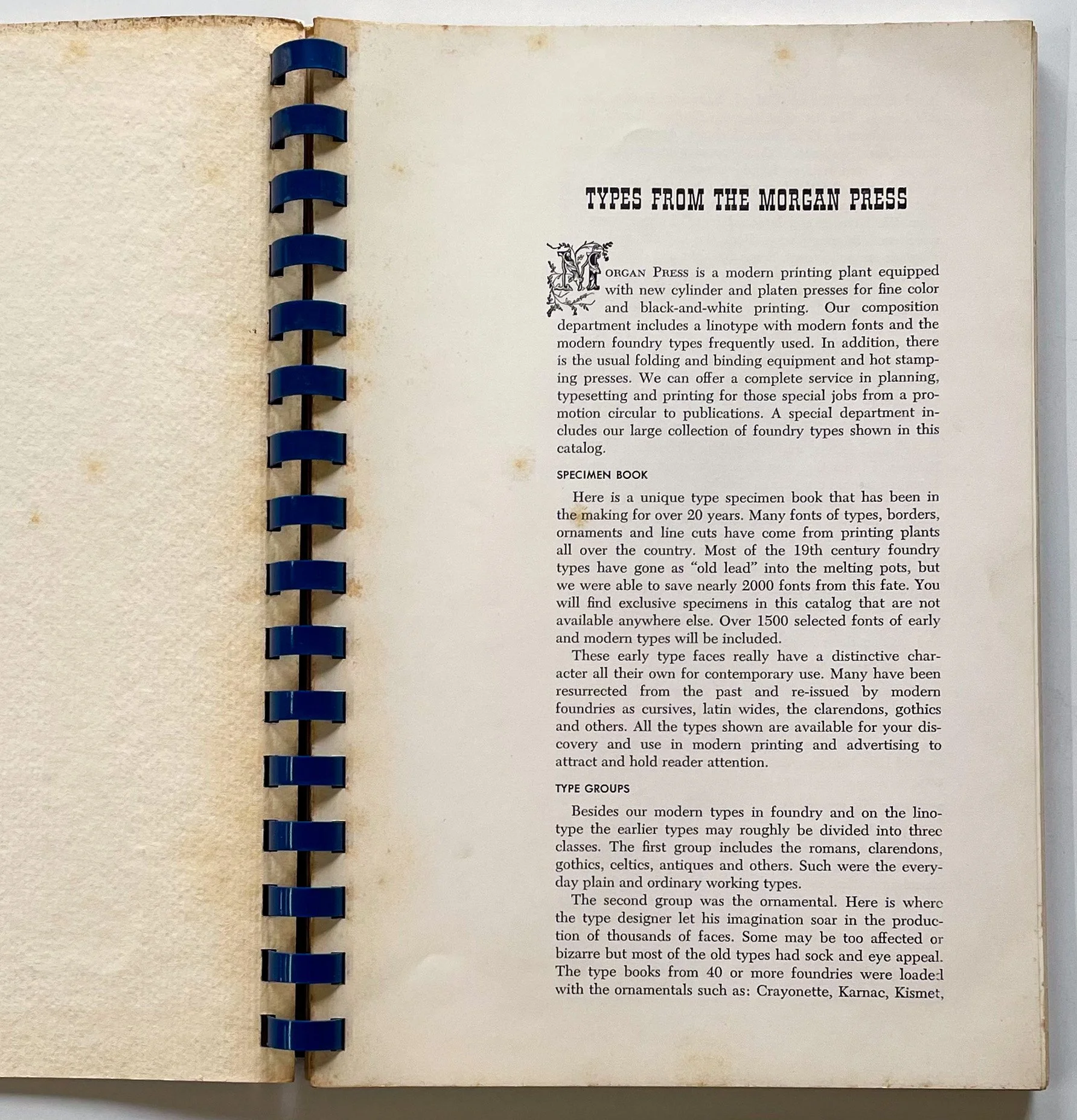 Linotype Faces at Huxley House (Type Specimen Book) — Weinberg Modern Books