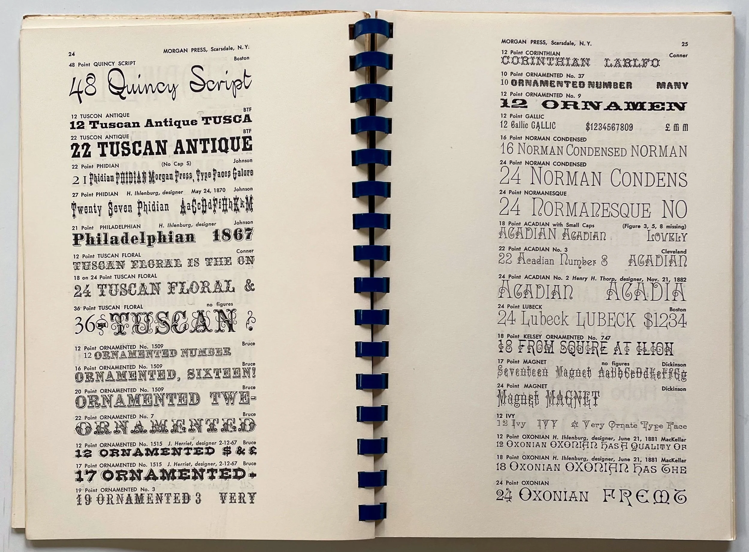 Linotype Faces at Huxley House (Type Specimen Book) — Weinberg Modern Books