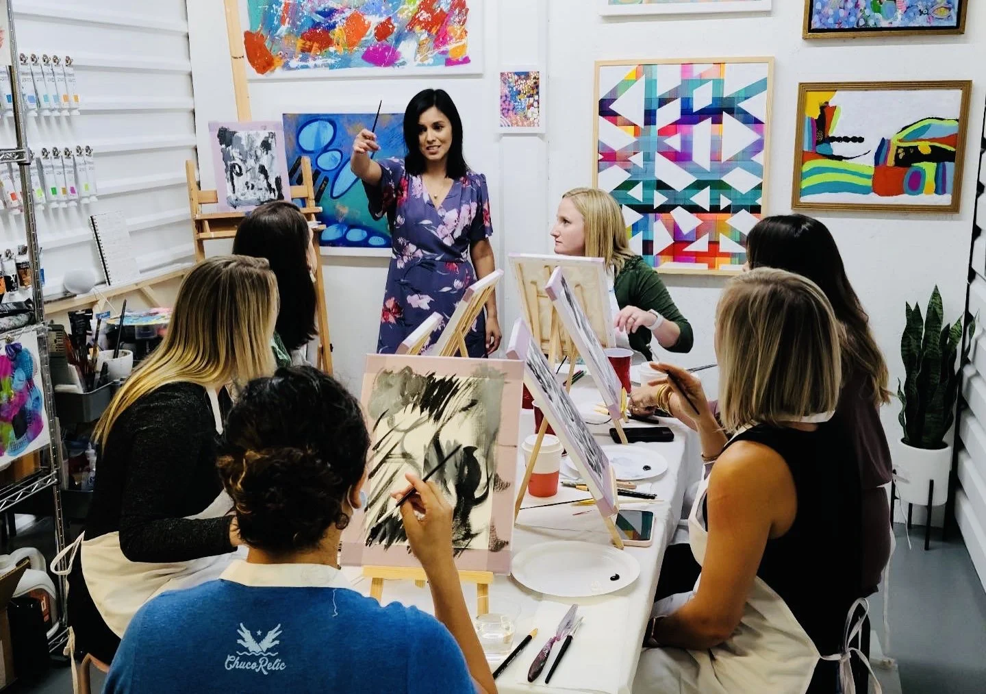 Workshops for Contemporary Art in Huntsville | Matices de Colores Arts ...