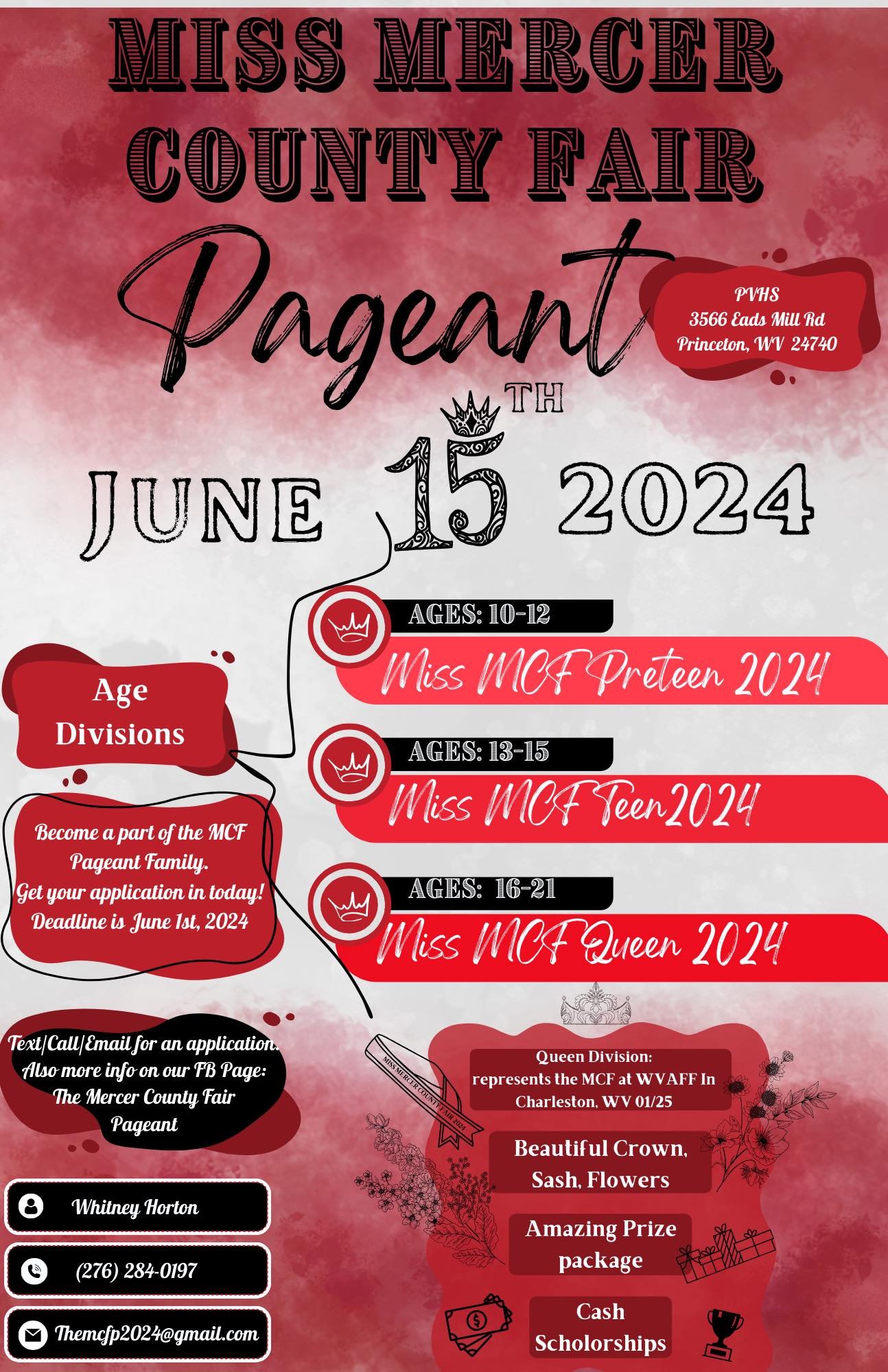 Fair Schedule — Mercer County Fair