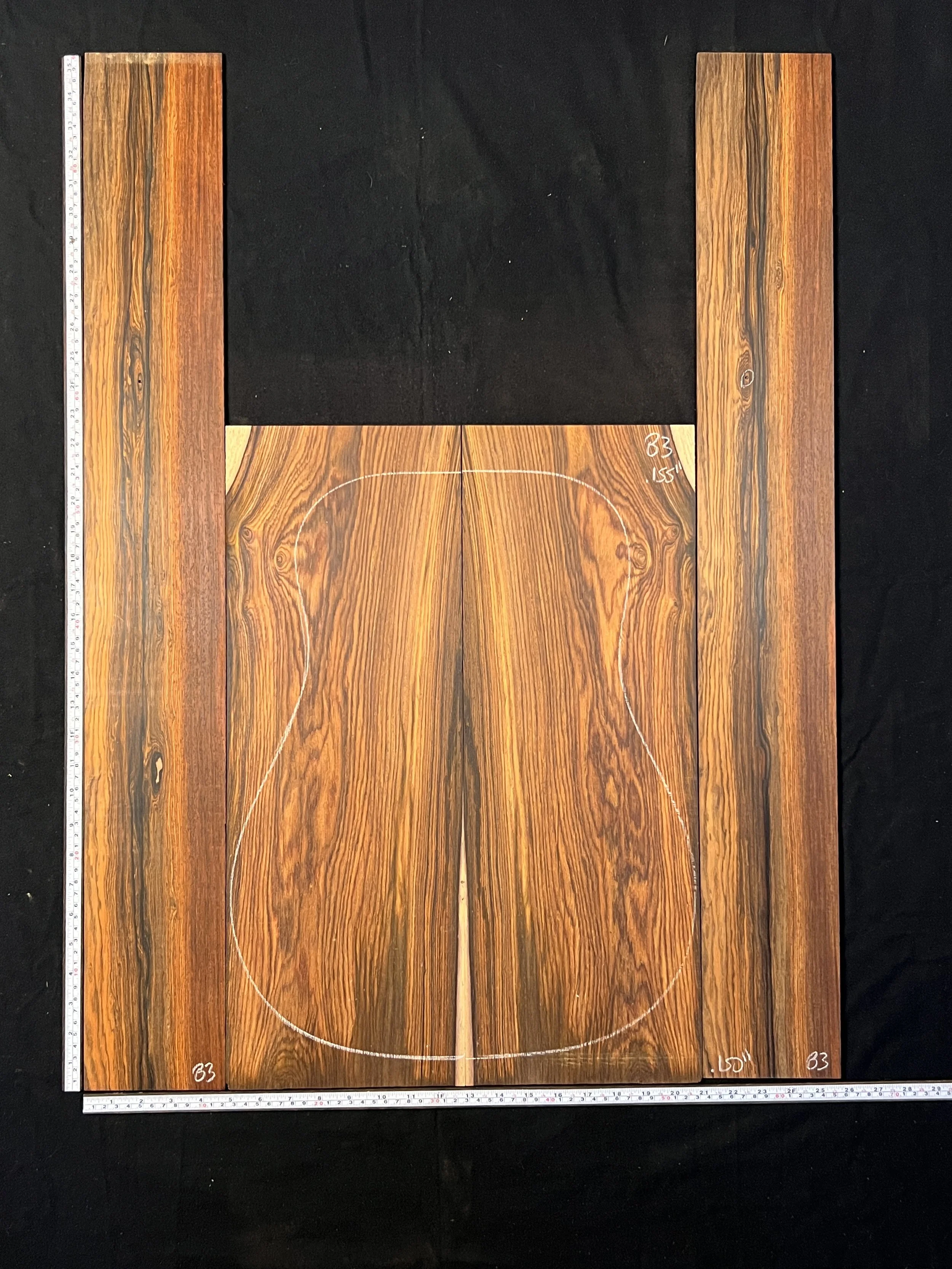Back & Sides - Cocobolo — Elite Tonewoods