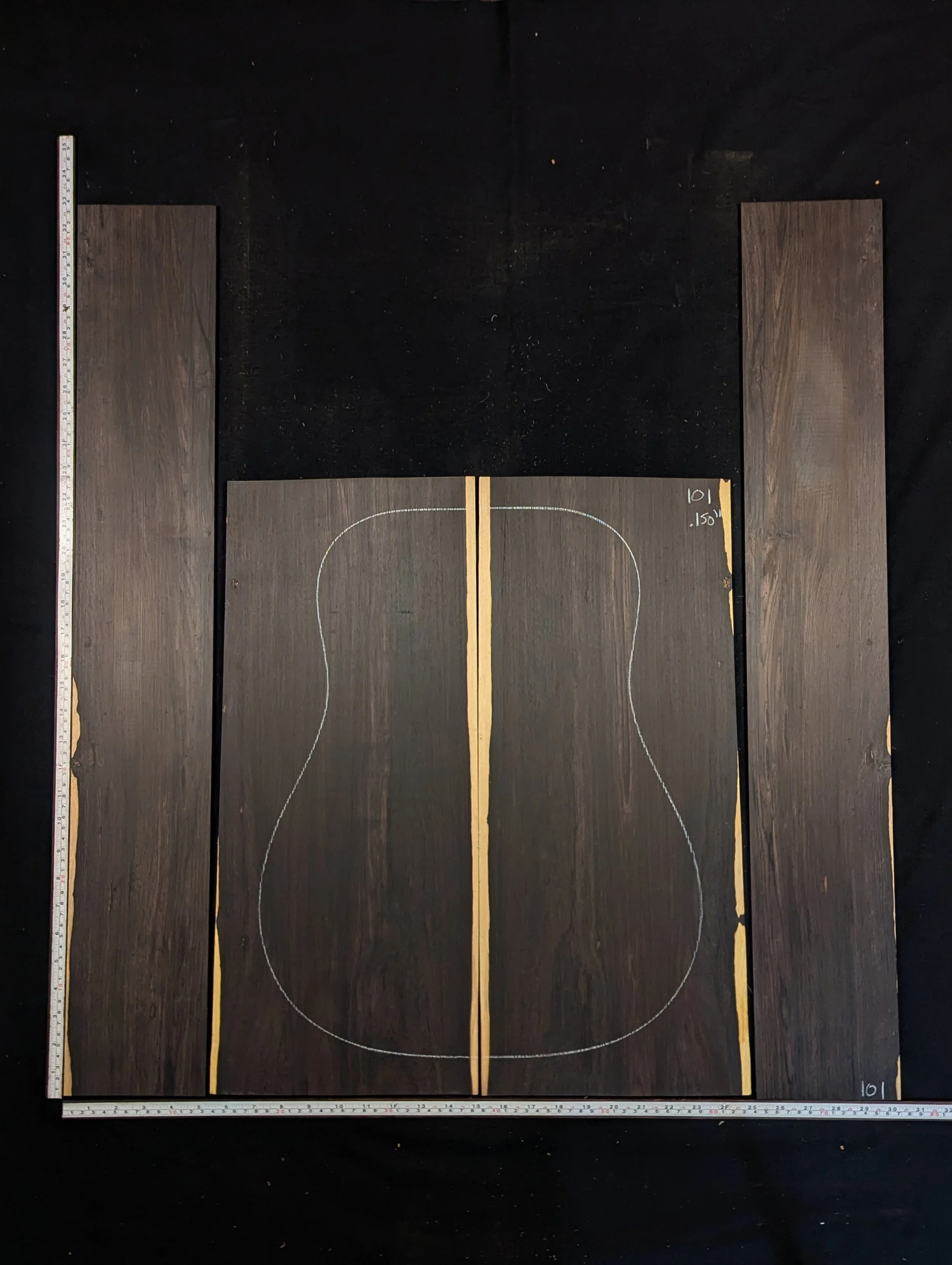 Backs & Sides - African Blackwood — Elite Tonewoods
