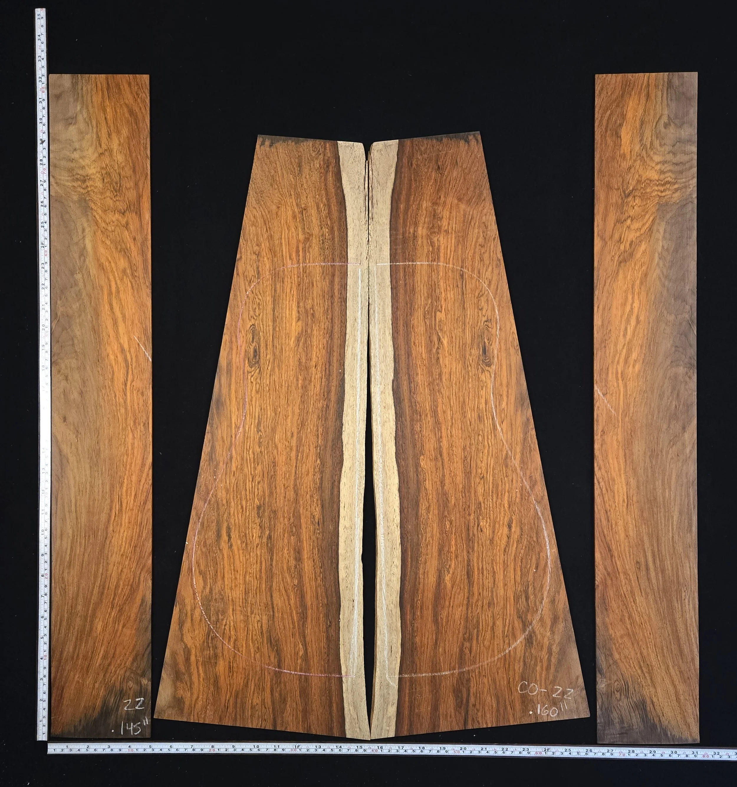 Back & Sides - Cocobolo — Elite Tonewoods