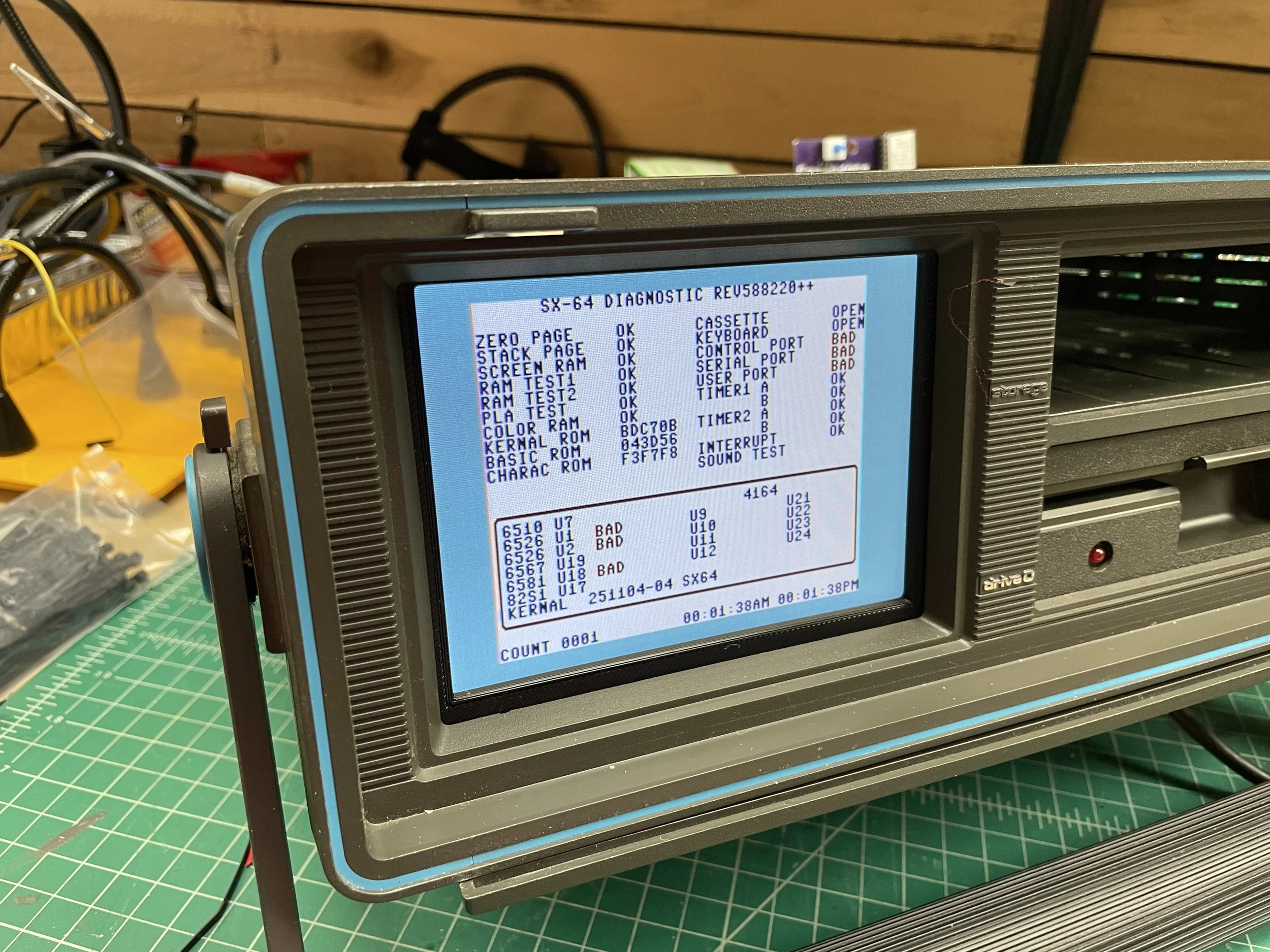 Commodore SX-64 Restoration — OldSilicon.com