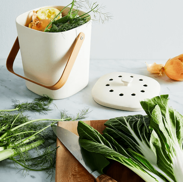 7 Stylish Indoor Compost Bins For Your Countertop — The Good Trade