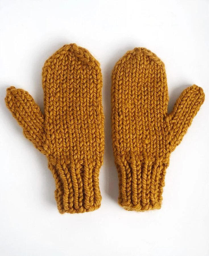 Bundle Like Bernie In These 7 Hand-Knit Mittens — The Good Trade