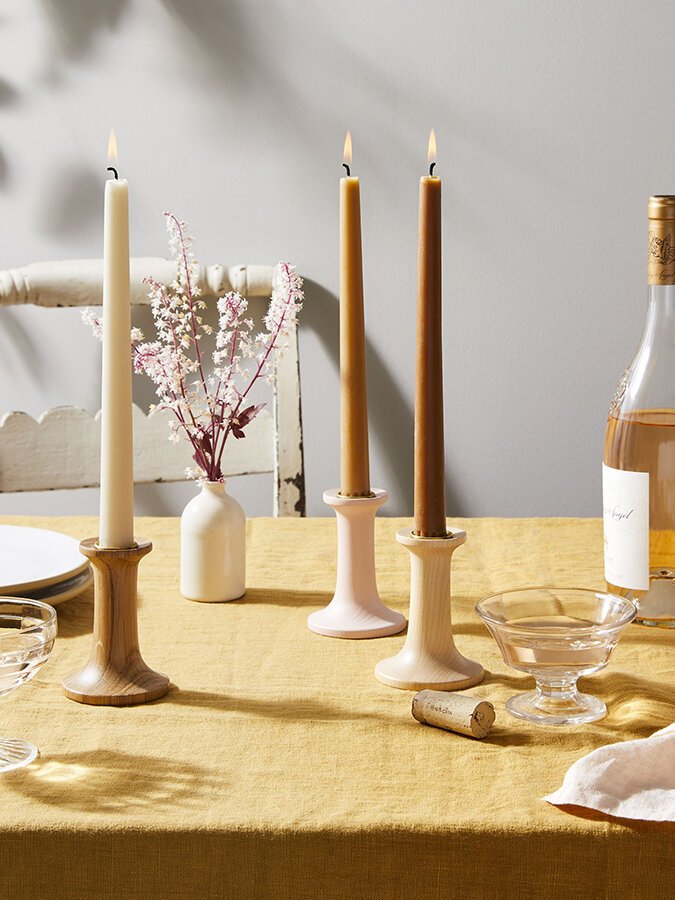 11 Artisanal Taper Candles So Beautiful You'll Never Want To Light Them ...