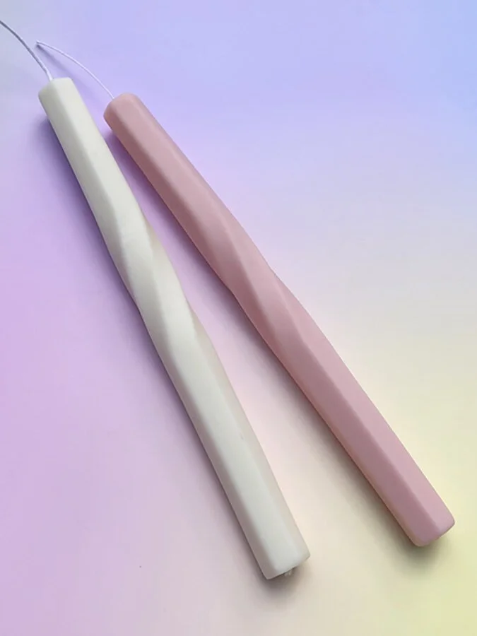 11 Artisanal Taper Candles So Beautiful You'll Never Want To Light Them ...