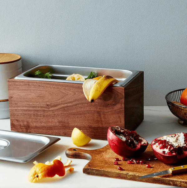 7 Stylish Indoor Compost Bins For Your Countertop — The Good Trade