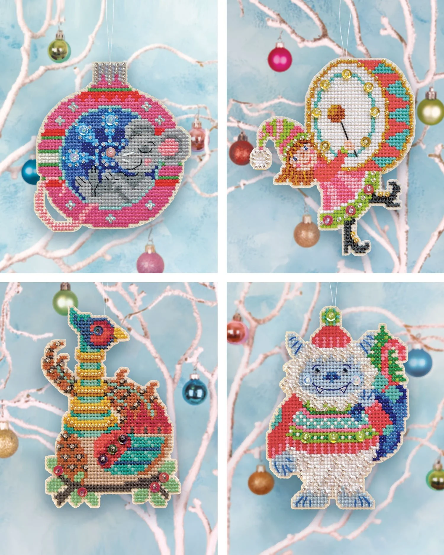 Winter Woods - Satsuma Street cross stitch pattern PDF — Satsuma Street