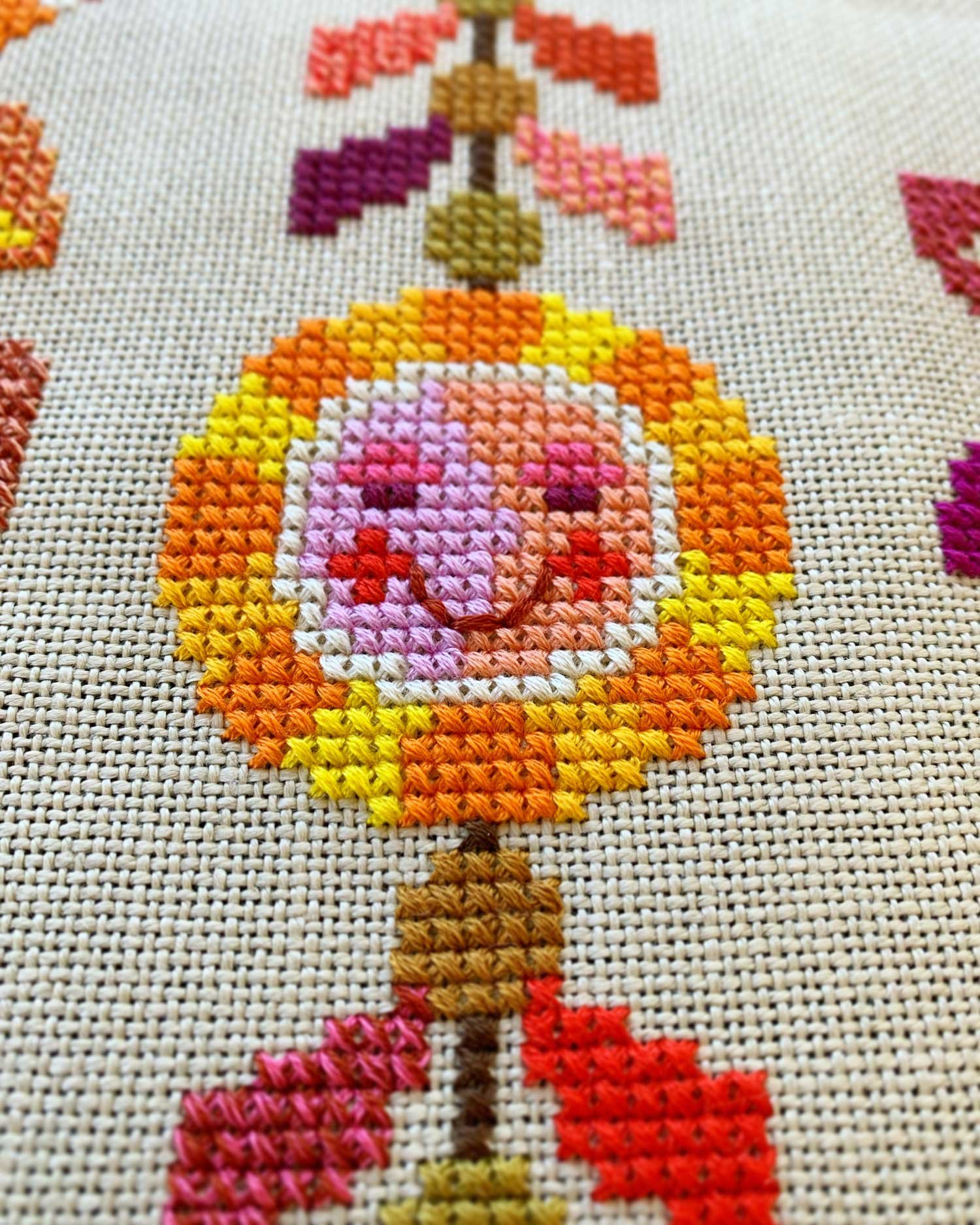 The Four Elements - Satsuma Street cross stitch pattern — Satsuma Street