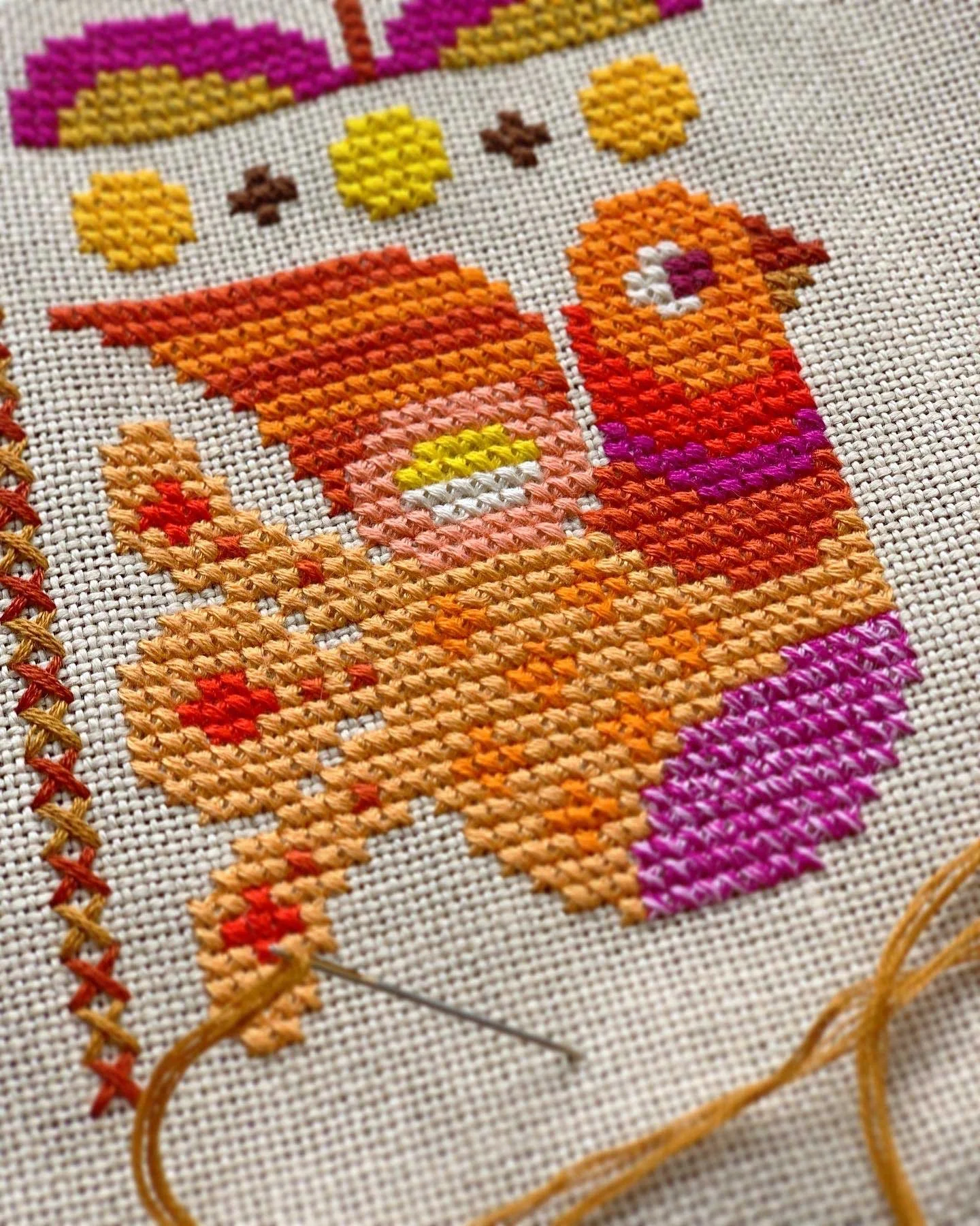 The Four Elements - Satsuma Street cross stitch pattern — Satsuma Street