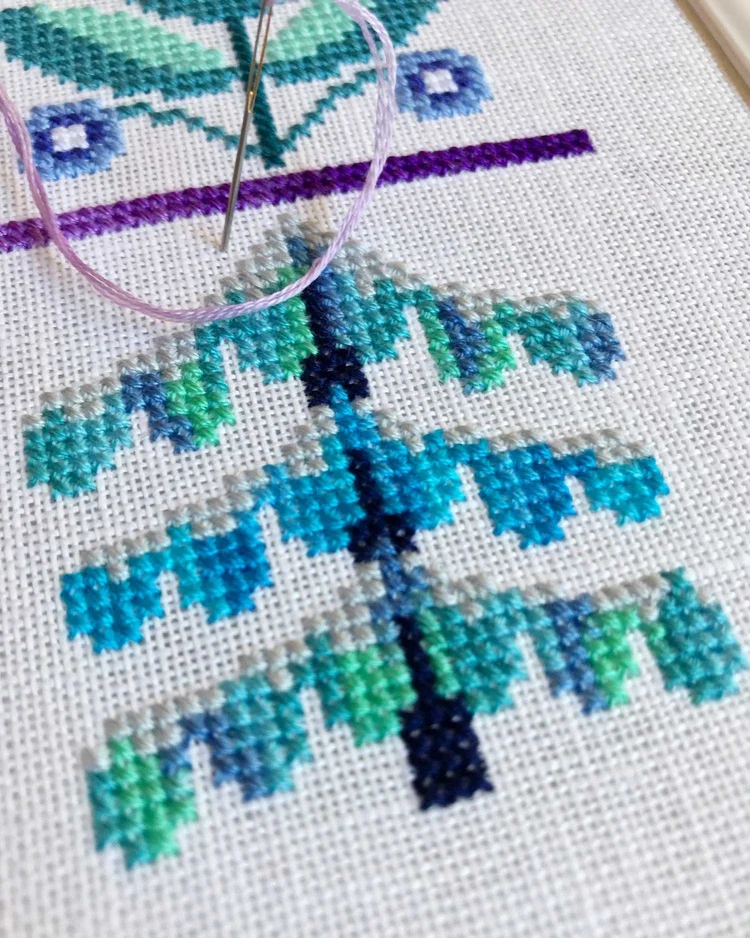 The Four Elements - Satsuma Street cross stitch pattern — Satsuma Street