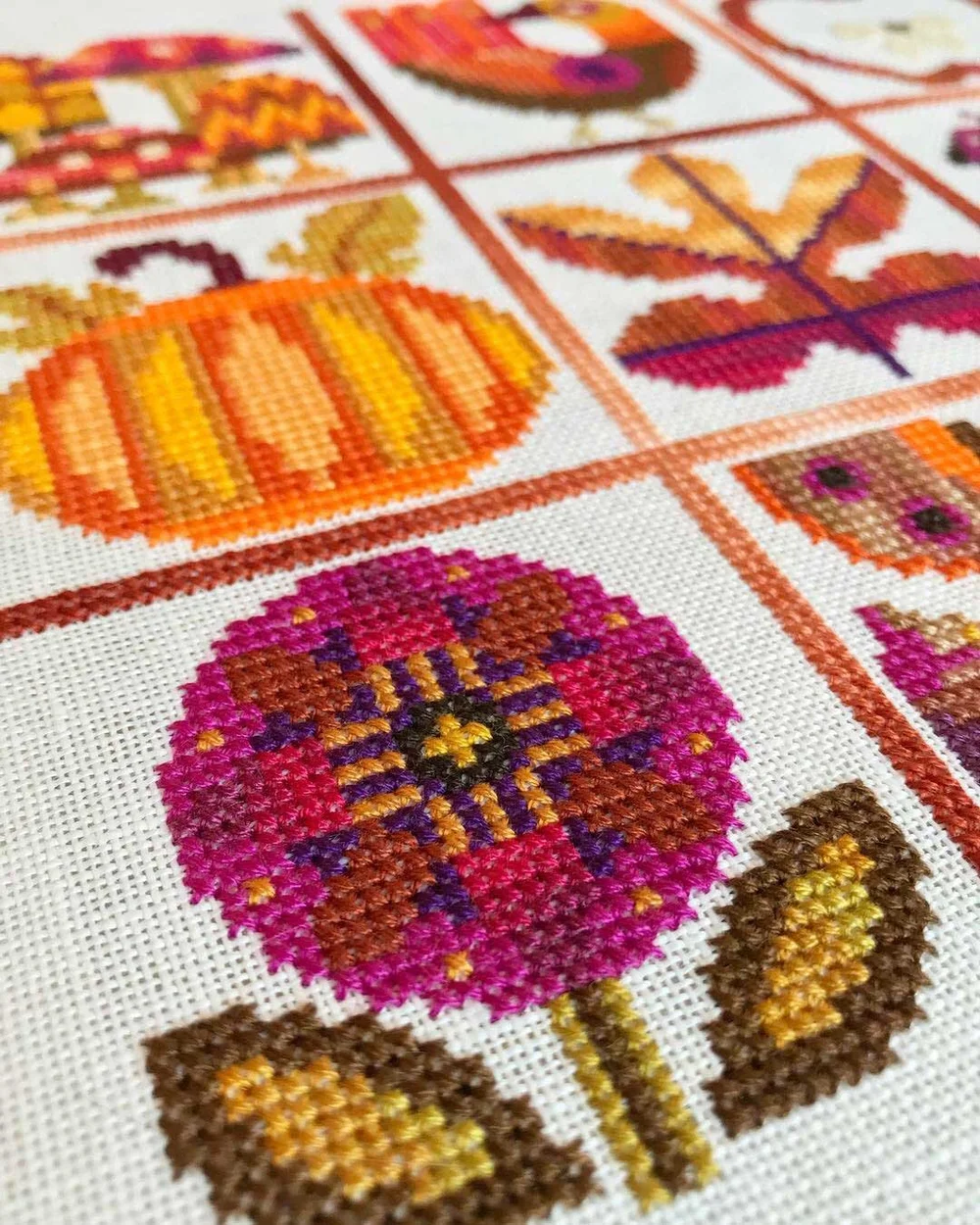 The Four Elements - Satsuma Street cross stitch pattern — Satsuma Street