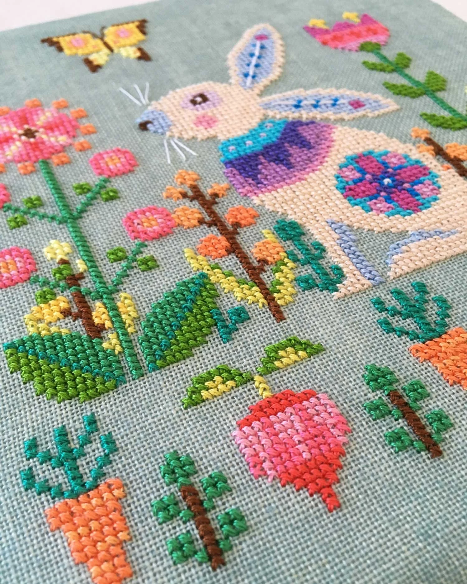 Alpine - modern digital cross stitch pattern — Satsuma Street