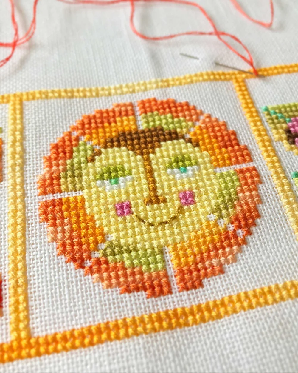The Four Elements - Satsuma Street cross stitch pattern — Satsuma Street