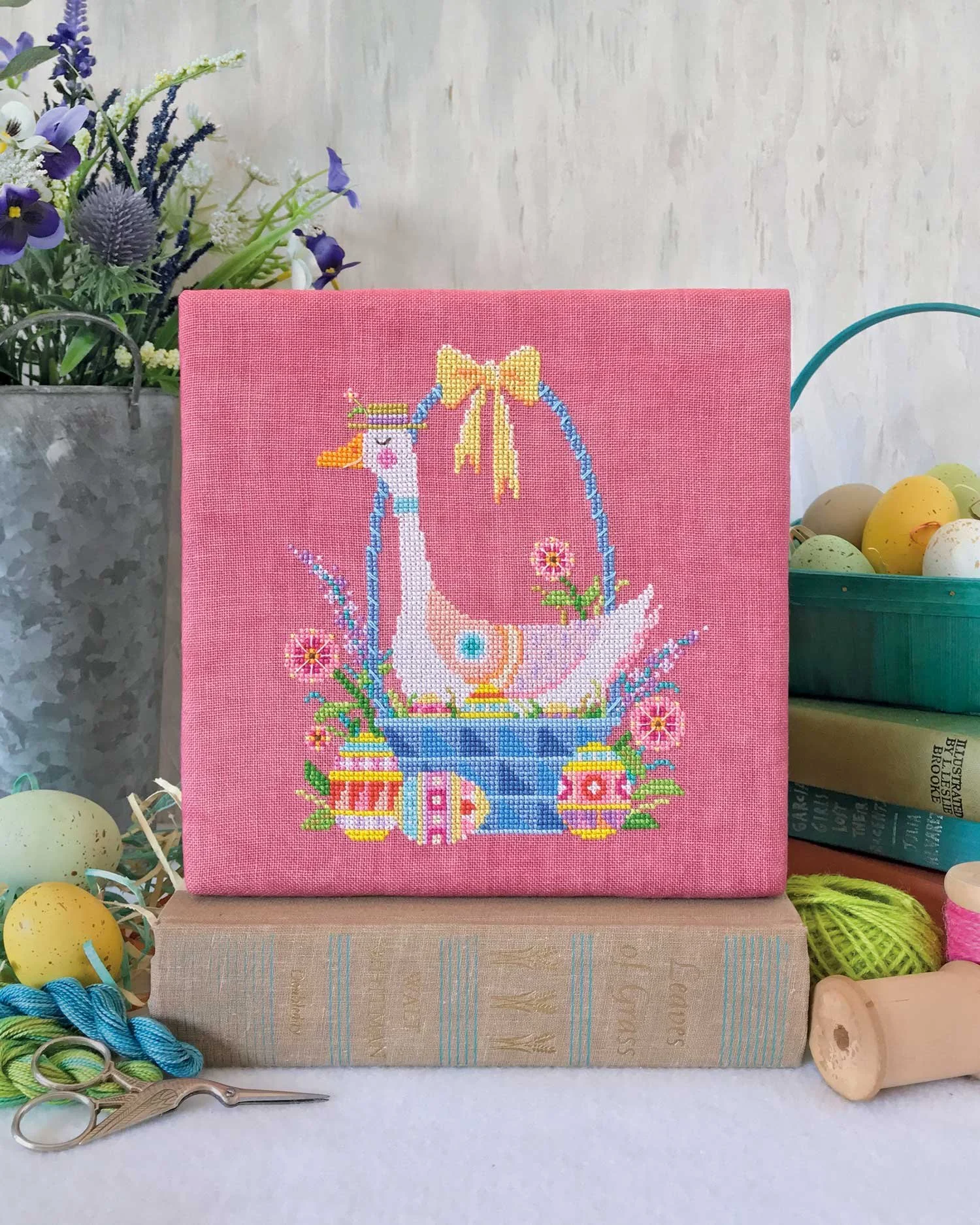 Alpine - modern digital cross stitch pattern — Satsuma Street