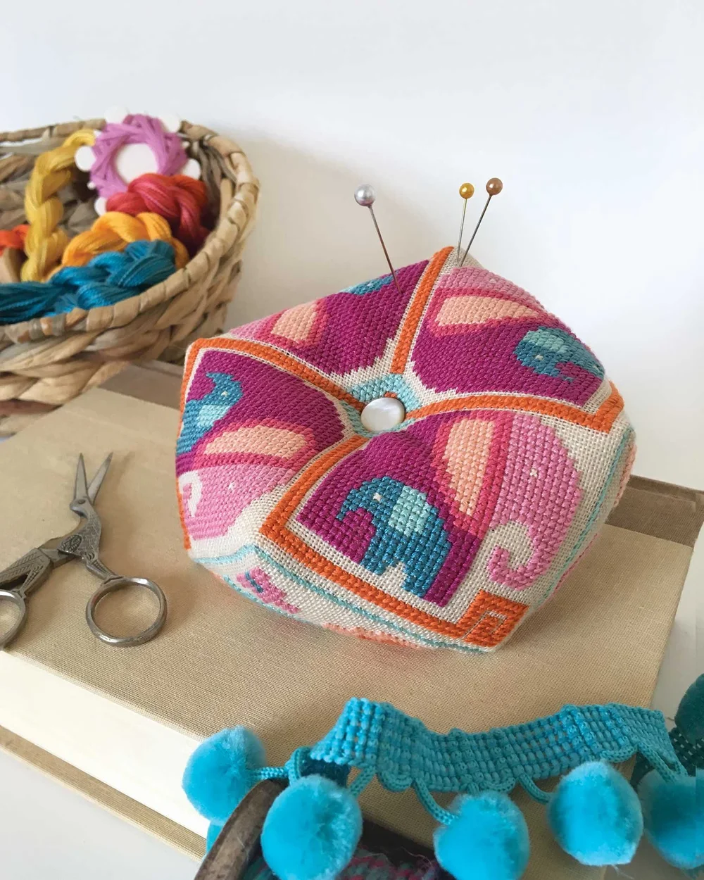 The Four Elements - Satsuma Street cross stitch pattern — Satsuma Street