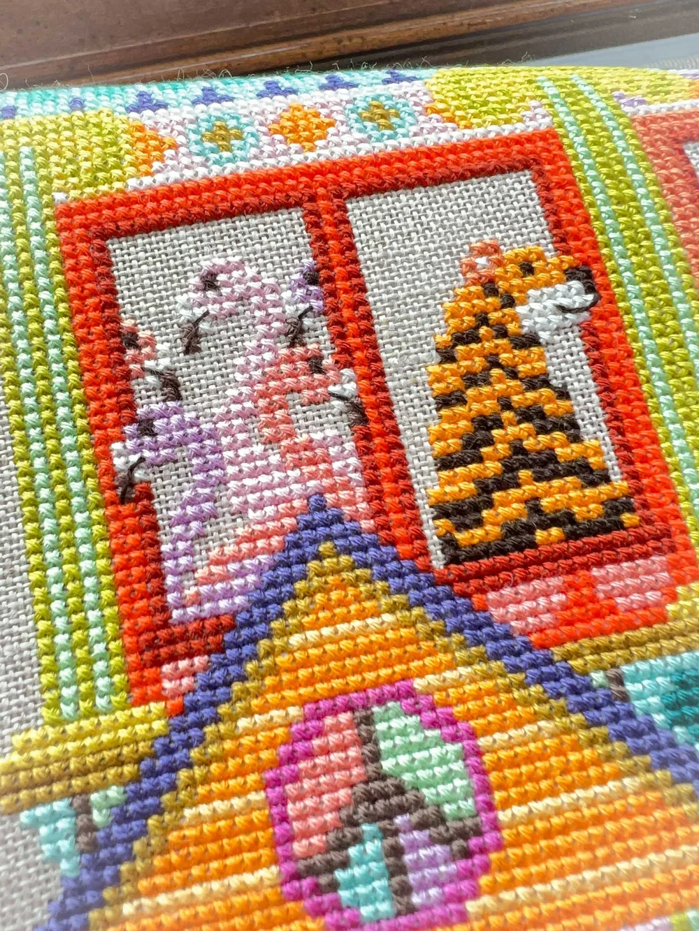 The Four Elements - Satsuma Street cross stitch pattern — Satsuma Street