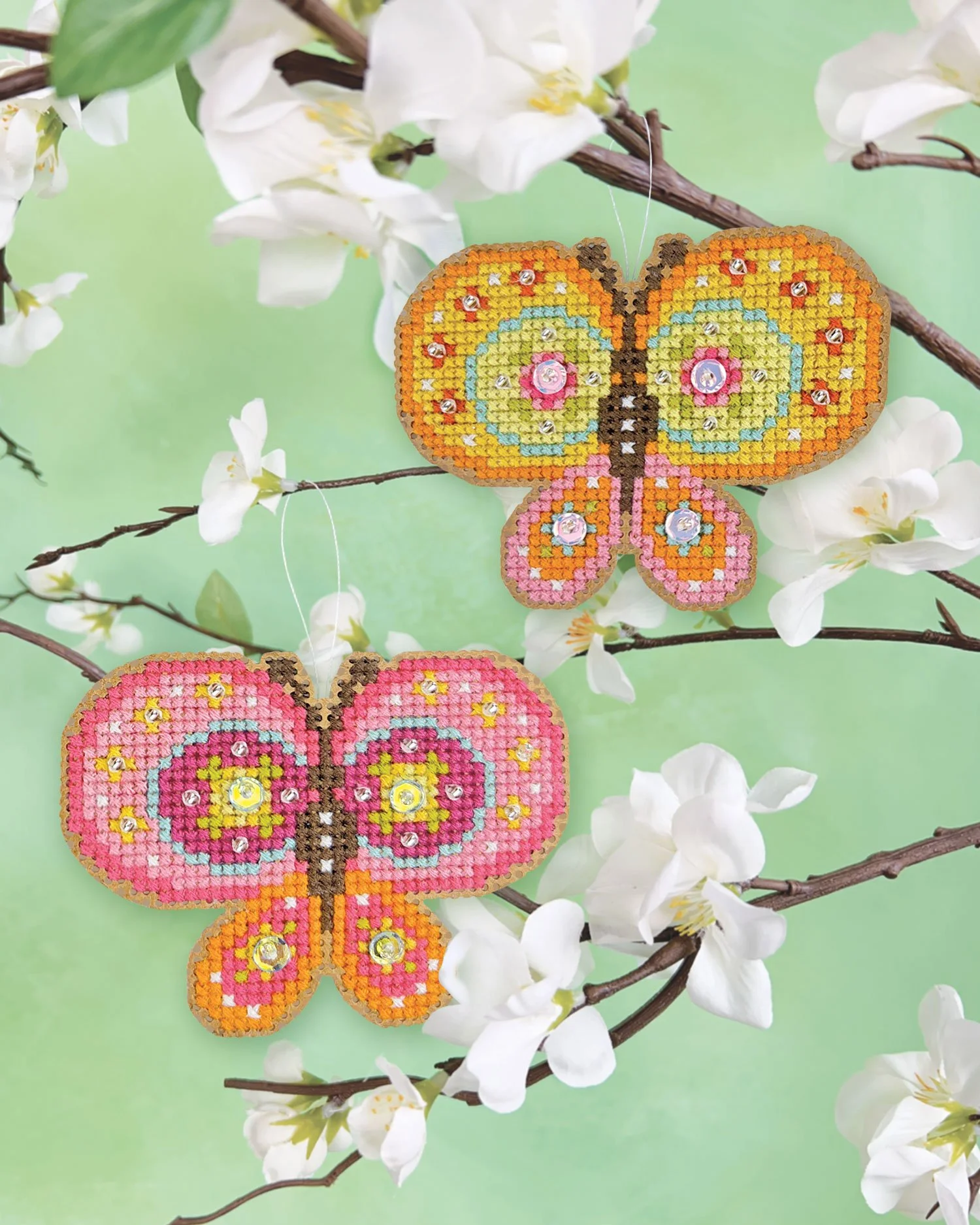 The Four Elements - Satsuma Street cross stitch pattern — Satsuma Street