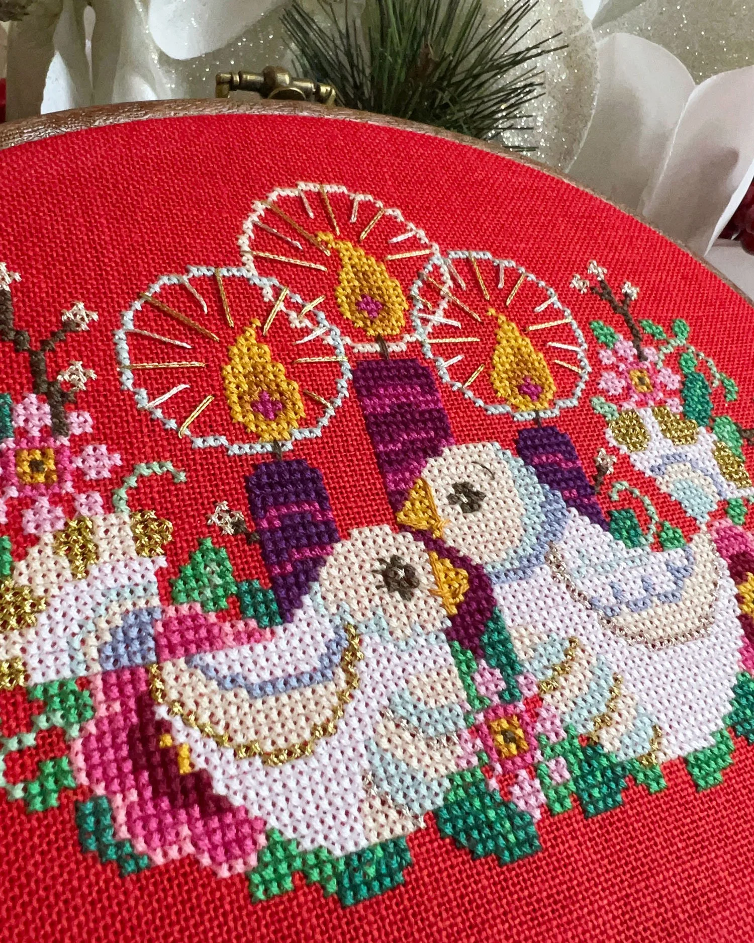 The Four Elements - Satsuma Street cross stitch pattern — Satsuma Street