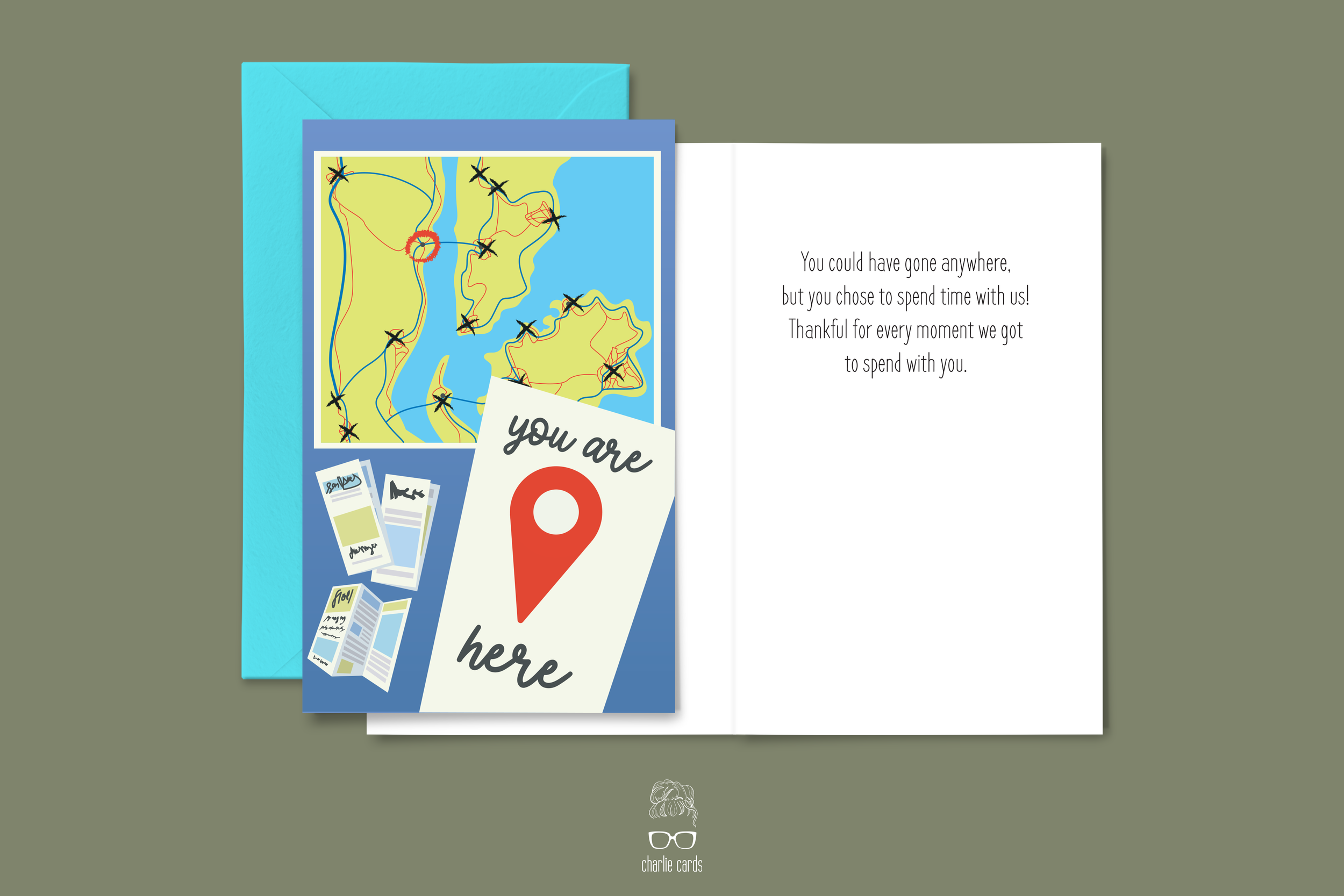 Best Cabin Award — Charlie Cards