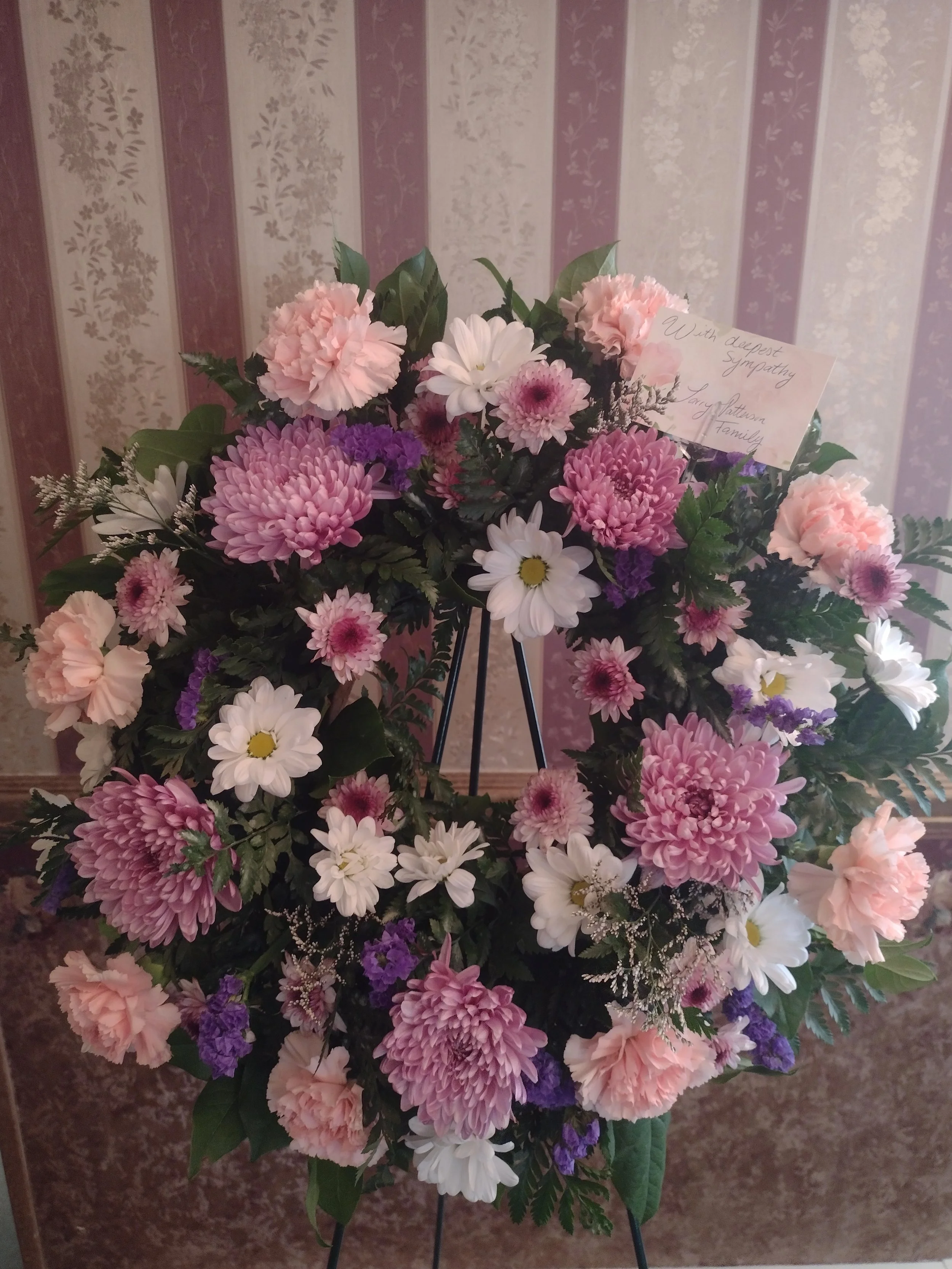 Custom Standing Sprays — The Petal Patch