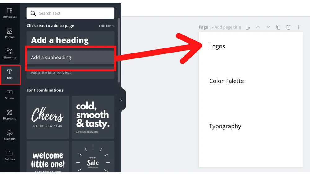 How to Create a Brand Kit on Canva Tutorial: Create A Brand Kit in 5 ...