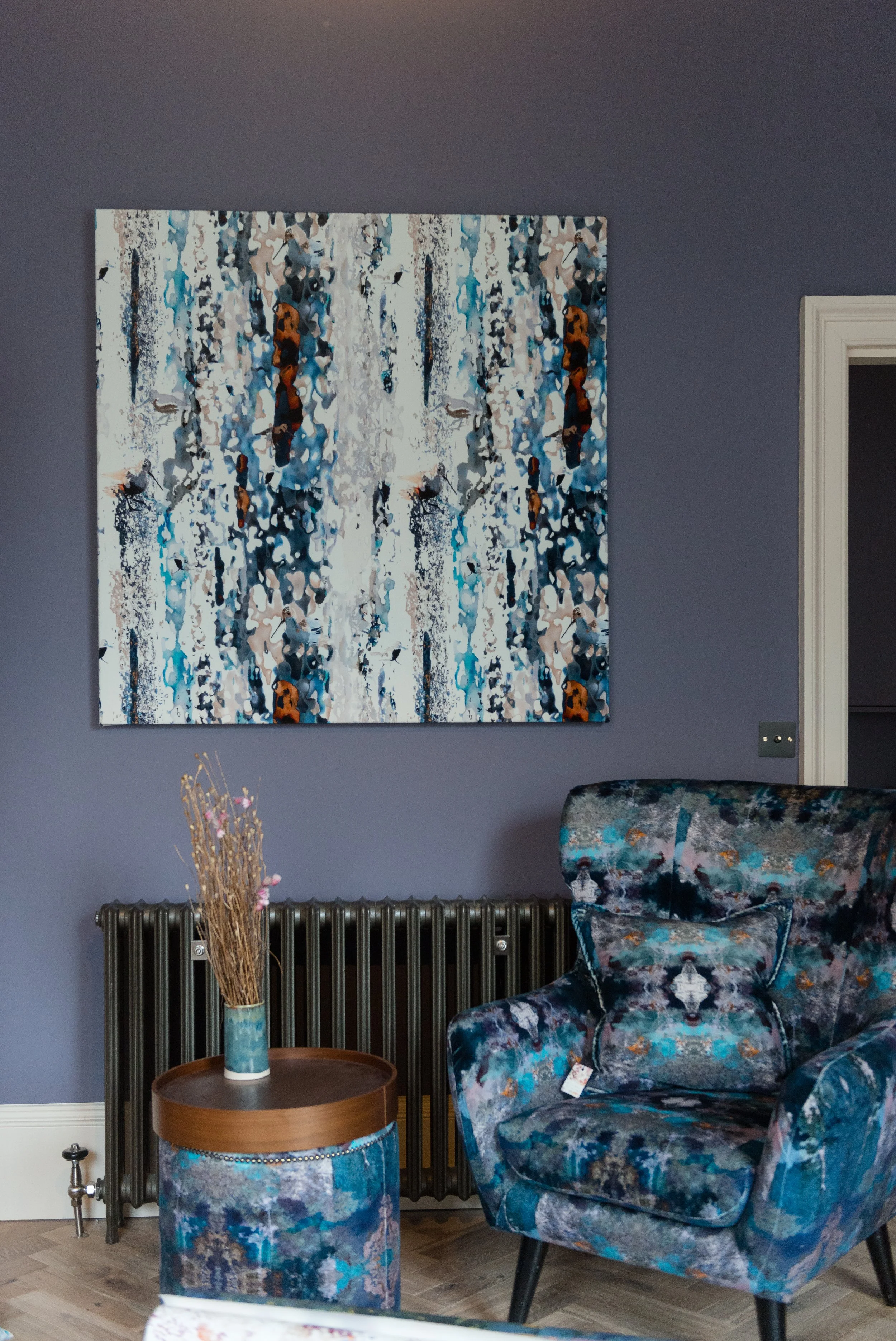 Shore Waders Wallpaper — Mairi Helena | Paints, Wallcoverings, Fabric ...