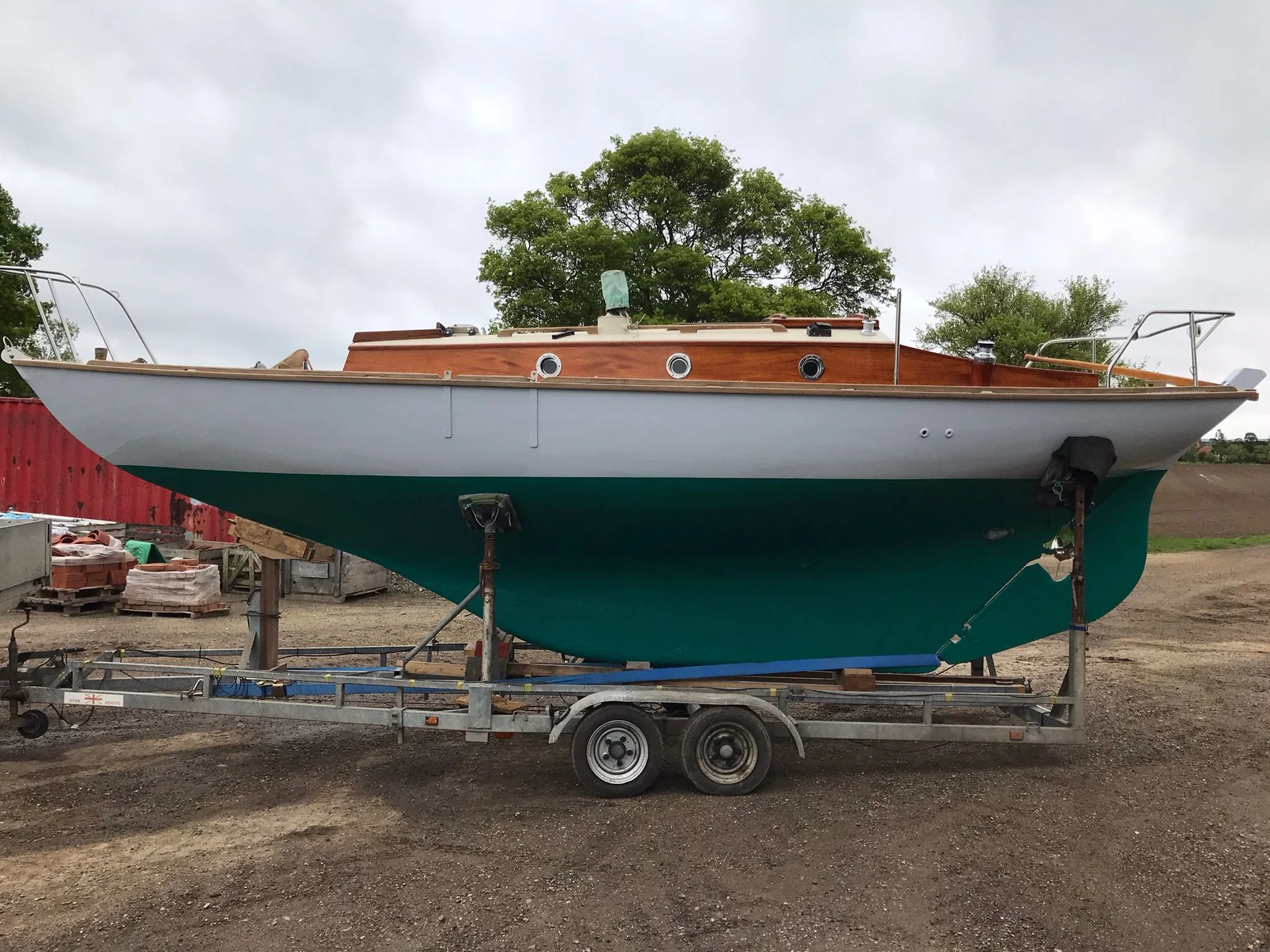 Folkboat Full Restoration — Oxley Marine - Boatbuilder