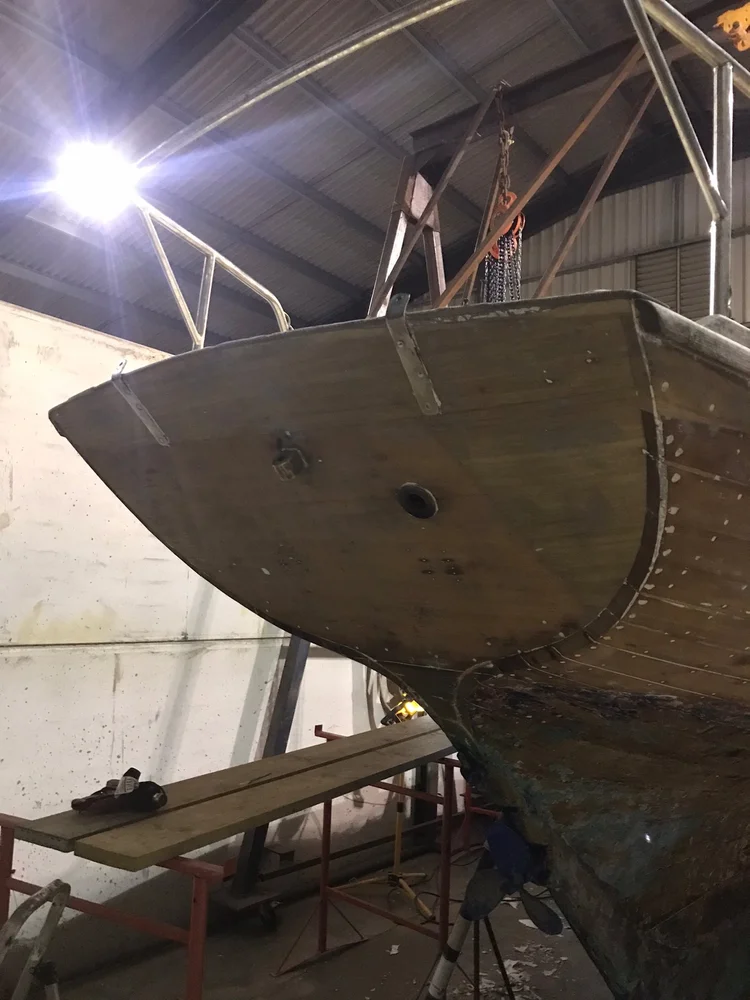 Folkboat Full Restoration — Oxley Marine - Boatbuilder