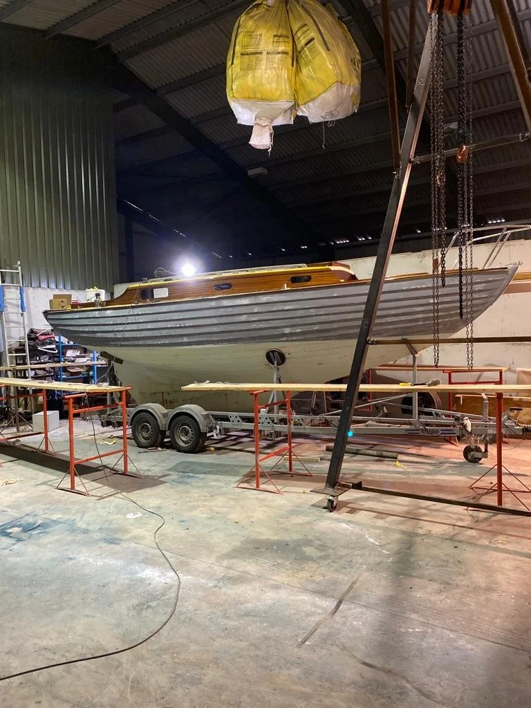 Stella One Design Restoration — Oxley Marine - Boatbuilder