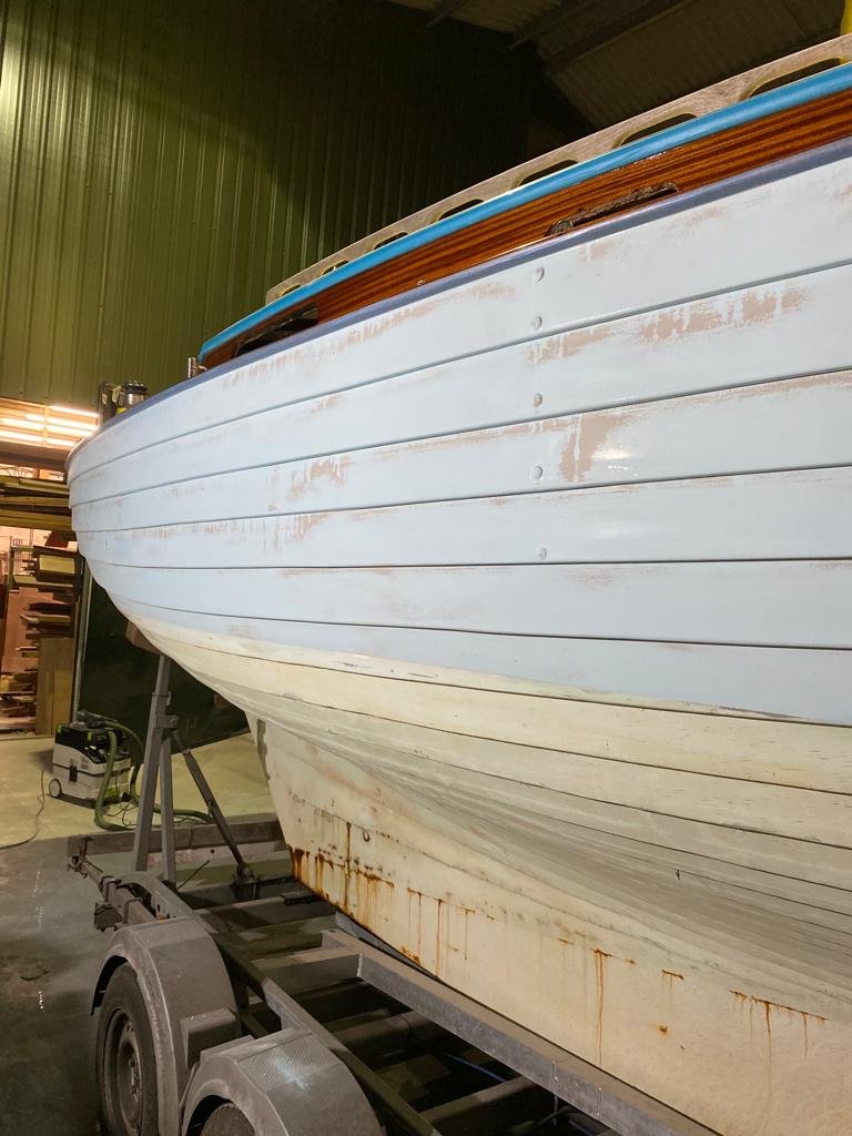 Stella One Design Restoration — Oxley Marine - Boatbuilder