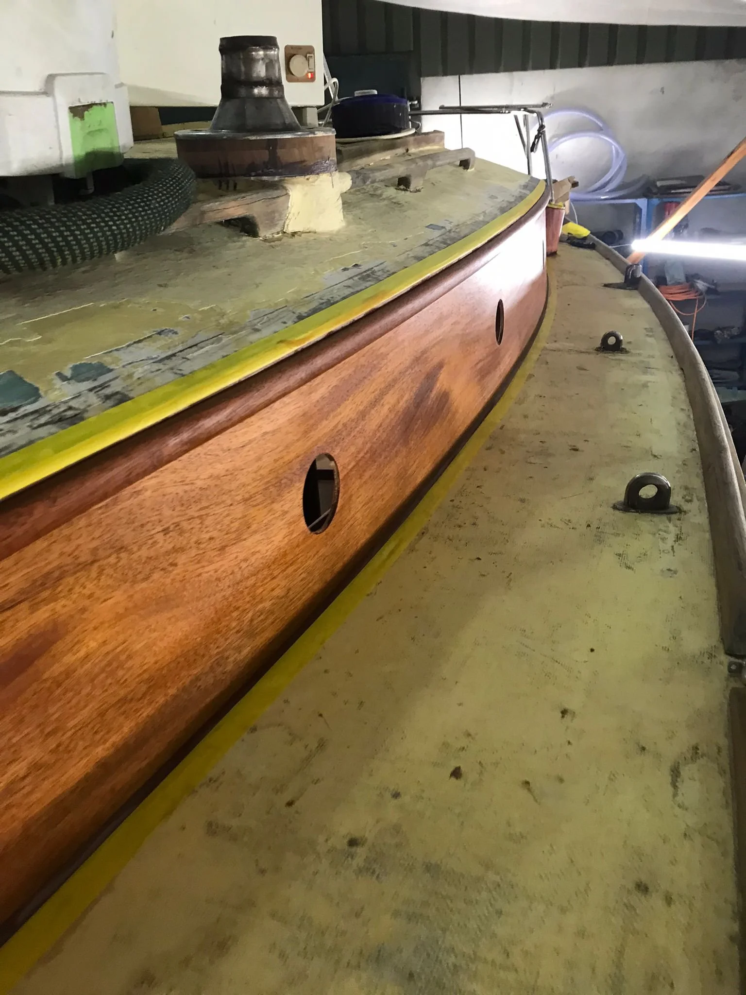 Folkboat Full Restoration — Oxley Marine - Boatbuilder