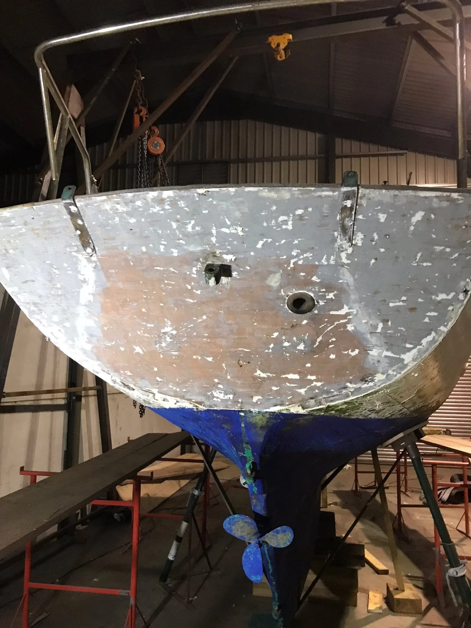 Folkboat Full Restoration — Oxley Marine - Boatbuilder