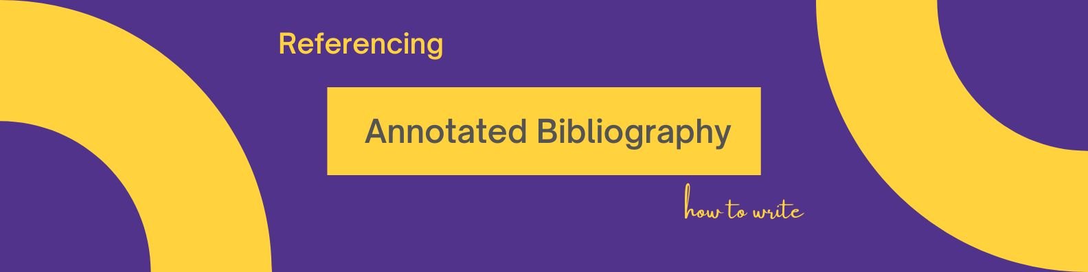 How To Write A Bibliography