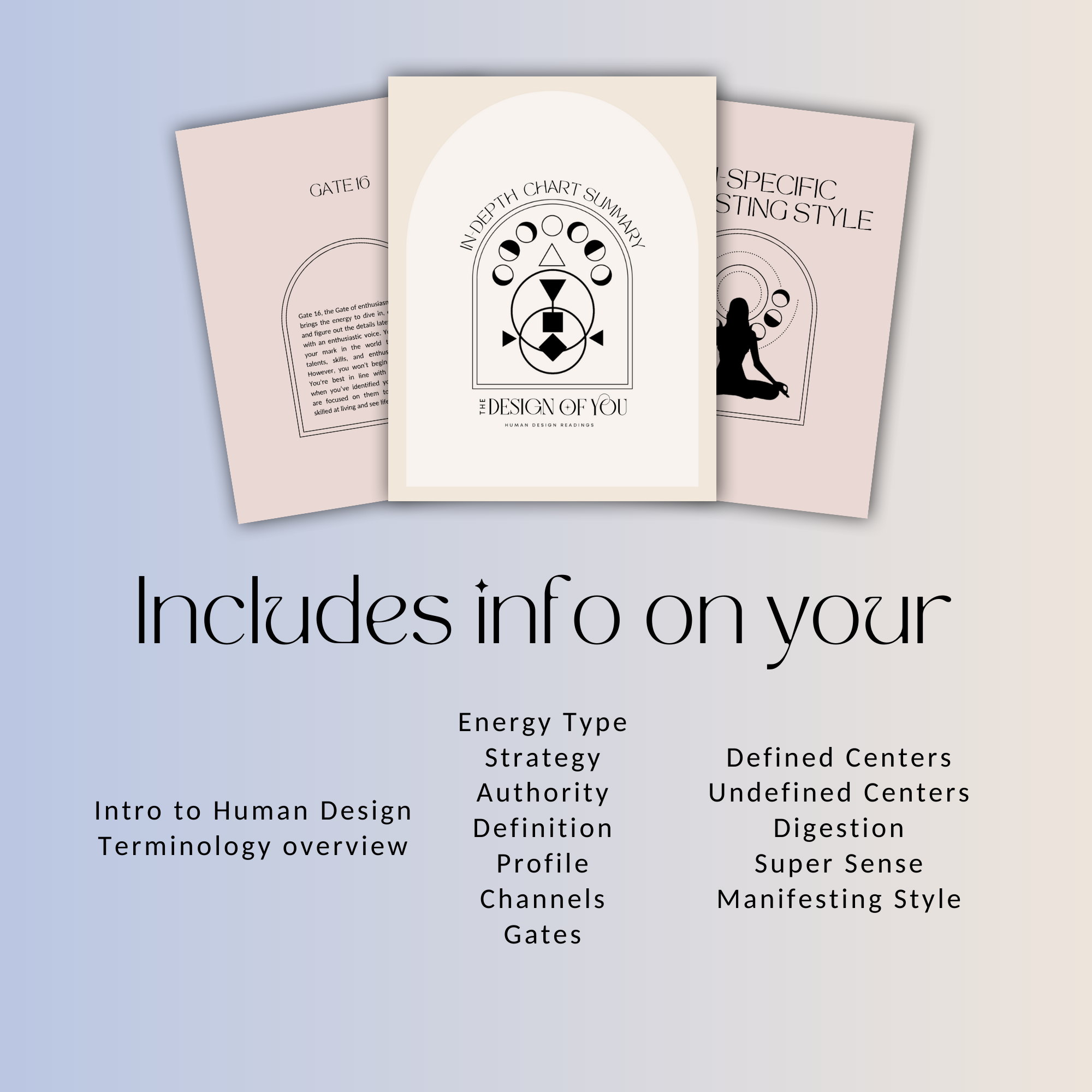 Human Design Merchandise — The Design Of You