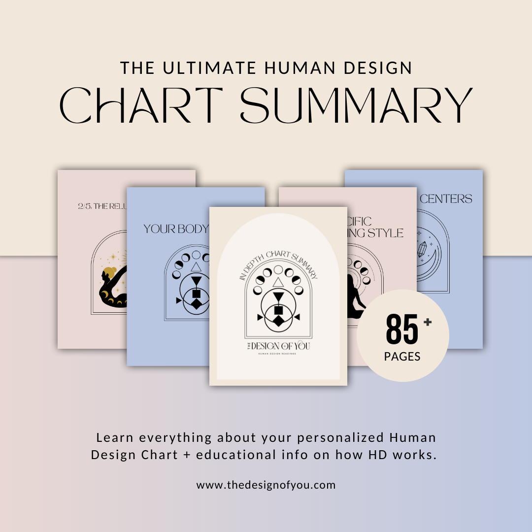Get Your Chart — The Design Of You