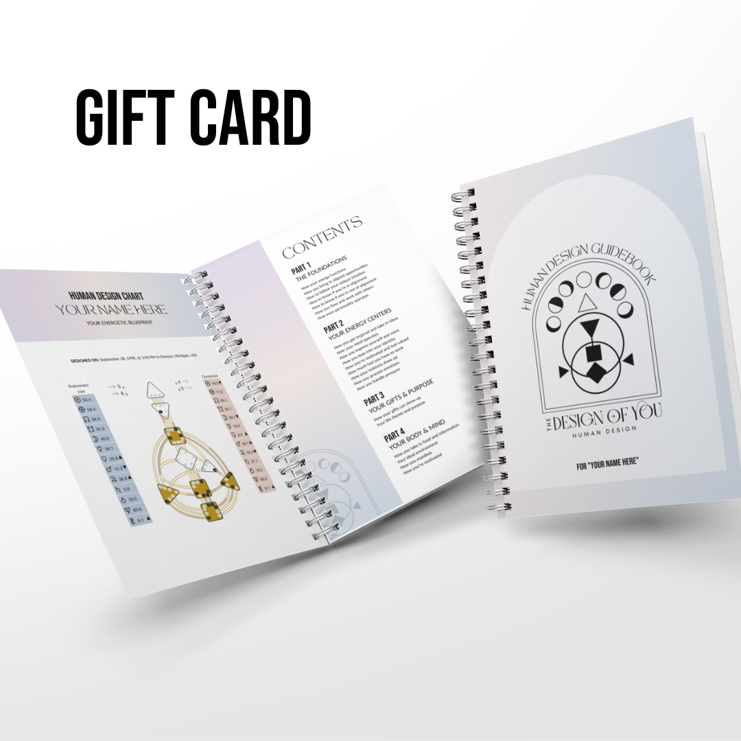 The Human Design Guidebook — The Design Of You