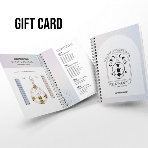 The Human Design Guidebook — The Design Of You