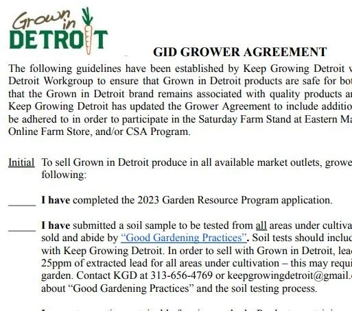 Grown in Detroit — Keep Growing Detroit