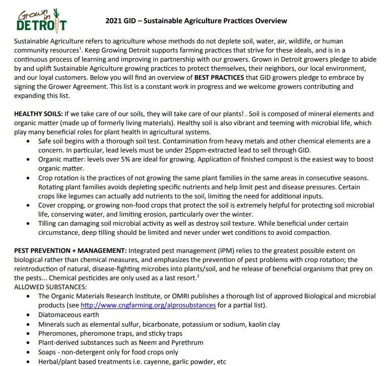 Grown in Detroit — Keep Growing Detroit