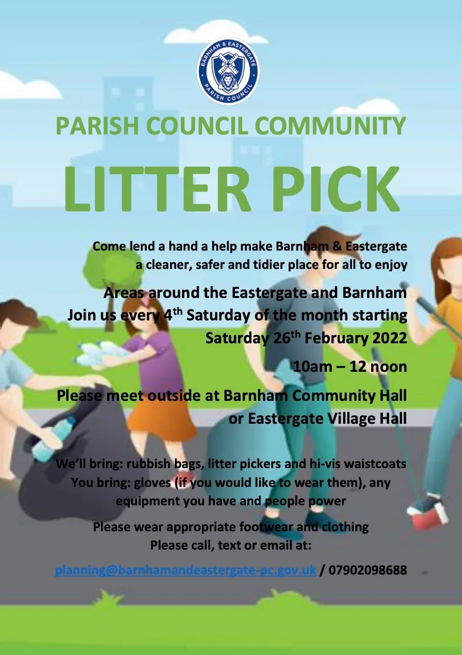 Community Litter Pick — Barnham and Eastergate Community Trust