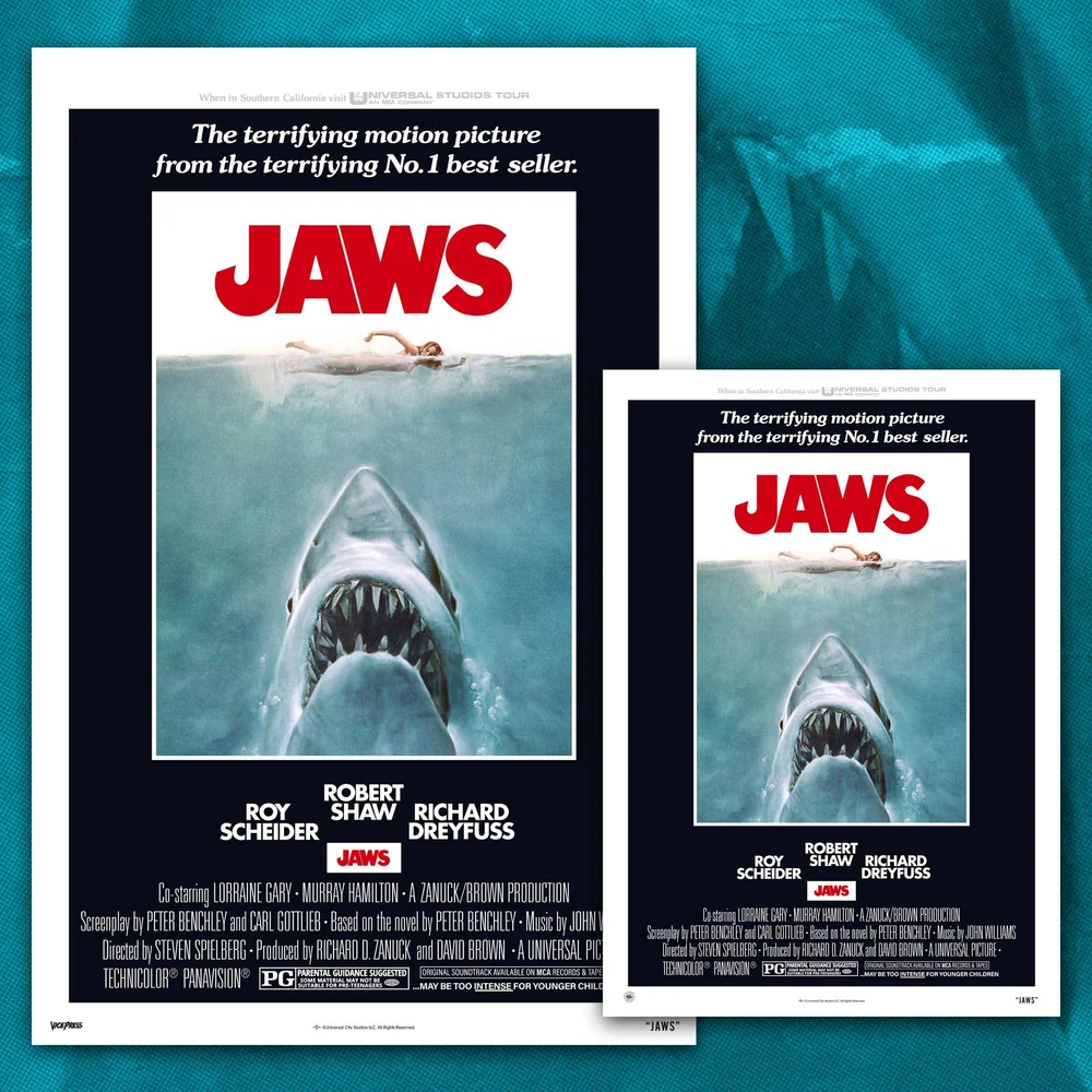 Vice Press unleash stunning new print: Jaws (Editions) Featuring Art By ...