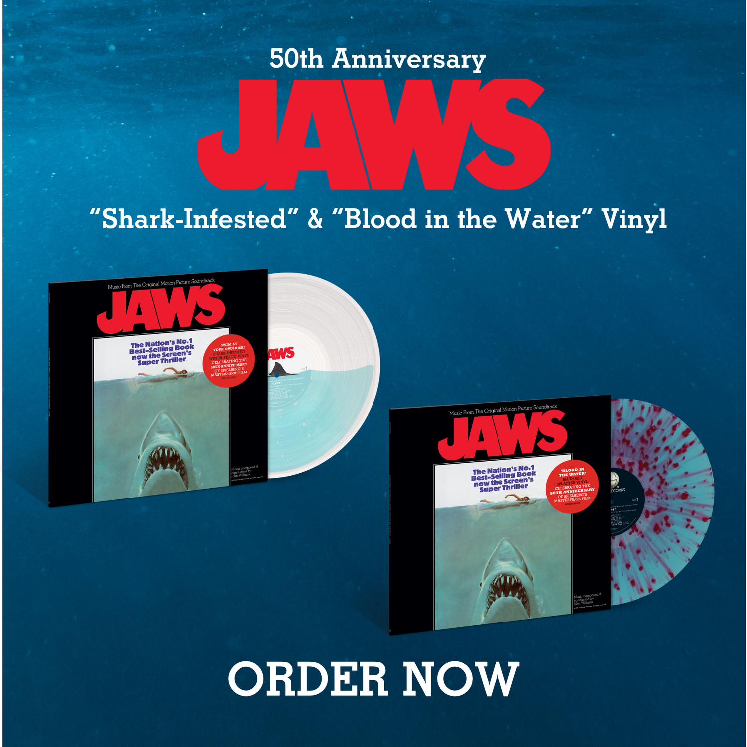 UMe RELEASES LIMITED-EDITION JAWS 50 VINYL — The Daily Jaws