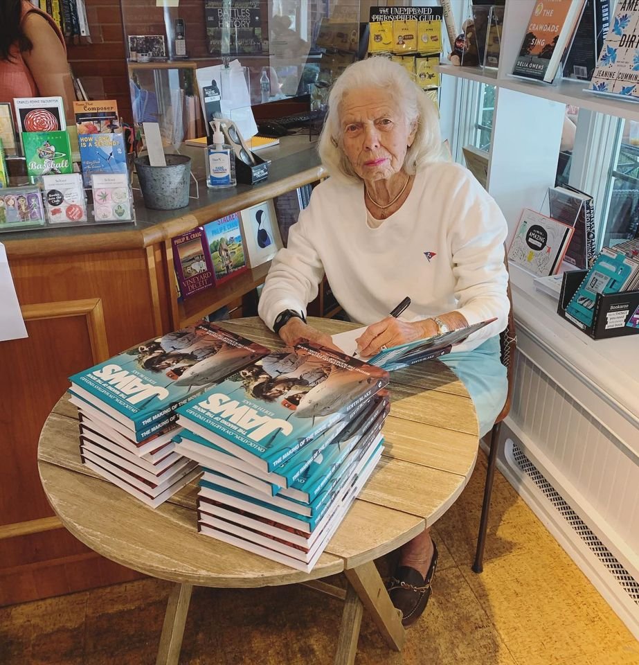Edith Blake 'Making of JAWS' author who charted the filming on Martha's ...